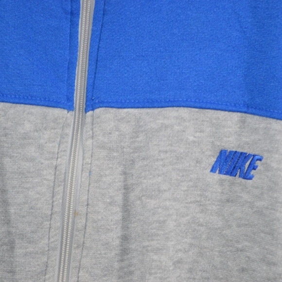 Nike | Jackets & Coats | Vintage 9s Nike Gray Tag Spell Out Jacket 2xl ...